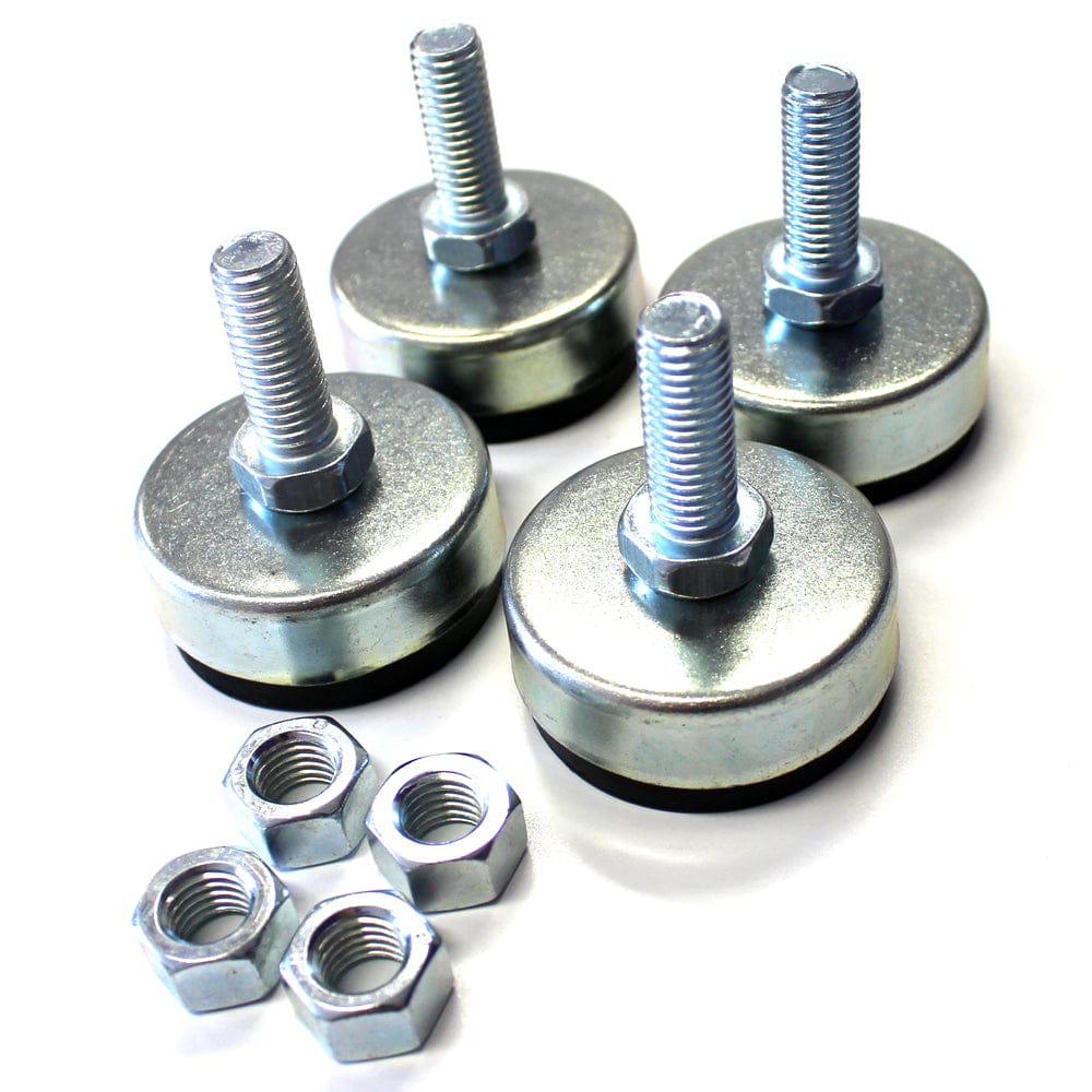 Height Adjustable Feet for Upright Cabinets & Workbenches (Set of 4 ...