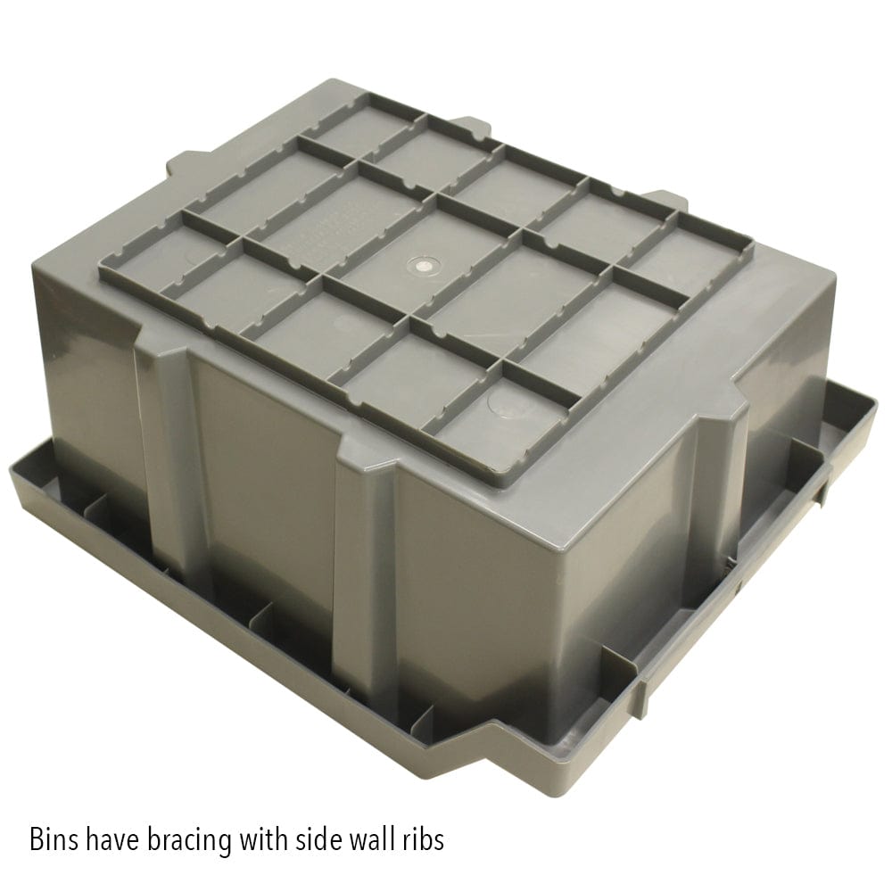 Set of 3 Medium Size Bins for the 8 Shelf Commercial Bin Rack – Just ...