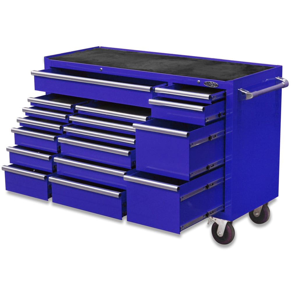 MAXIM 60 Blue 17 Drawer Roll Cabinet Toolbox Just Pro Tools