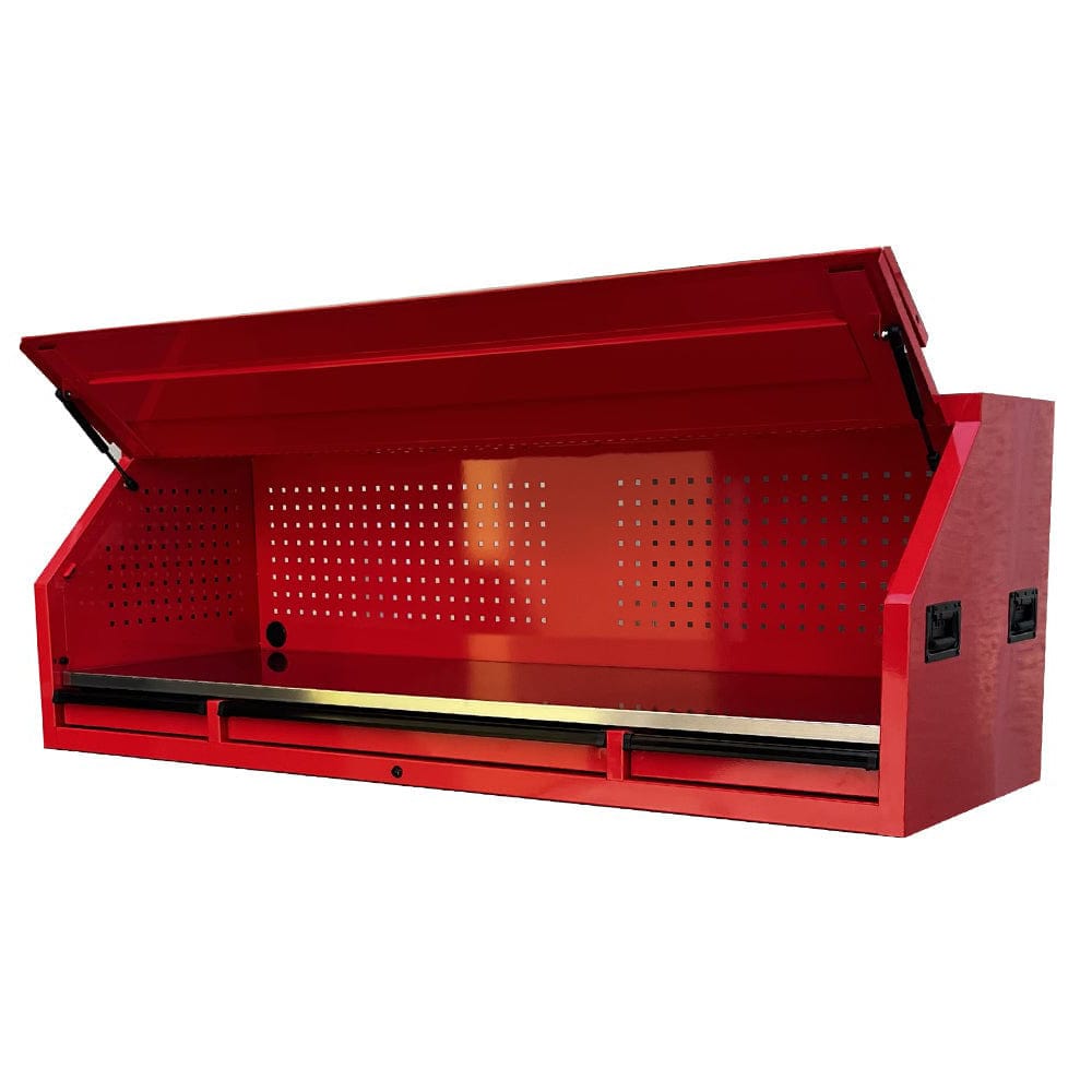 MAXIM 72" Red 3 Drawers Top Hutch Toolbox – Just Pro Tools