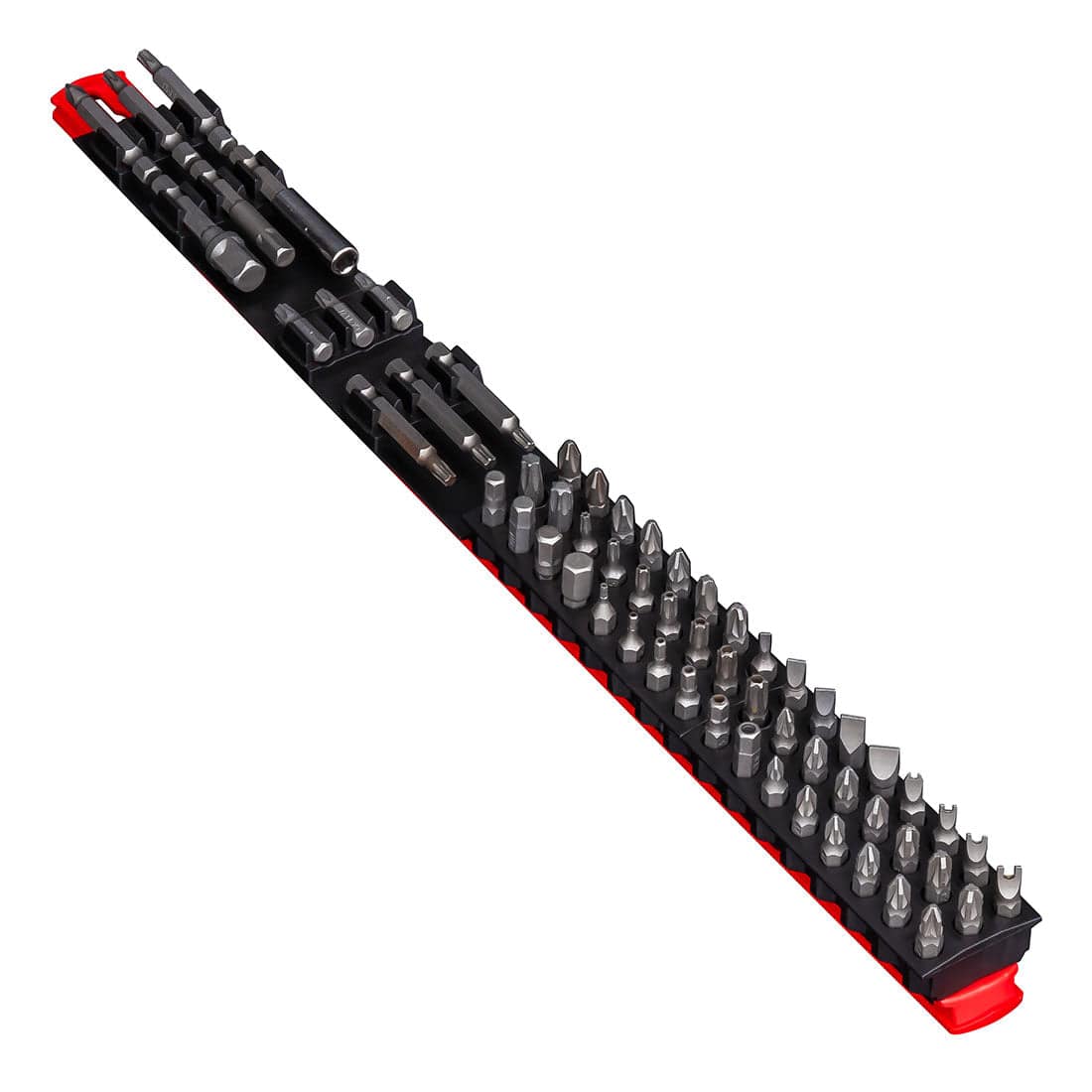 STEALTH 18" 60 Tool Bit Bar Compact Tool Organiser - Black – Just Pro Tools