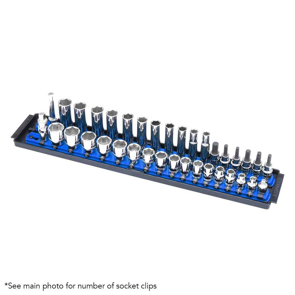 STEALTH 2 x 18" Rail 3/4" Ernst Socket Organiser with Tray Blue – Just ...